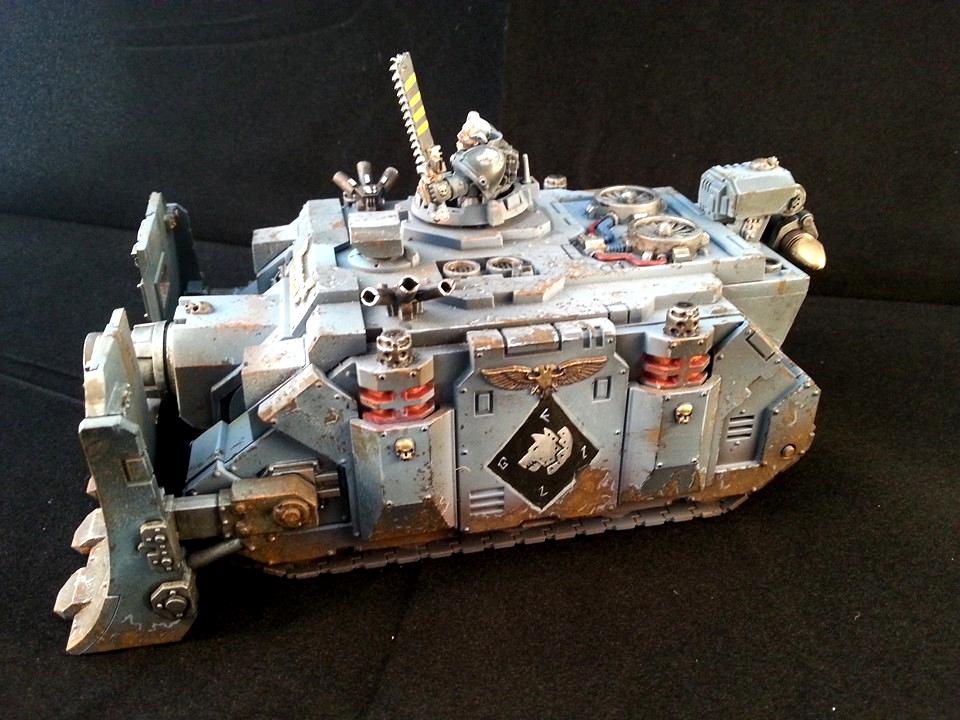 Iron Wolves, Space Wolves, Tank, Vindicator - Gallery - DakkaDakka